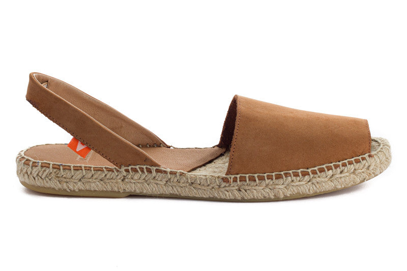 Buy Leather Menorcan sandals in leather color online. ABARCASHOES ...